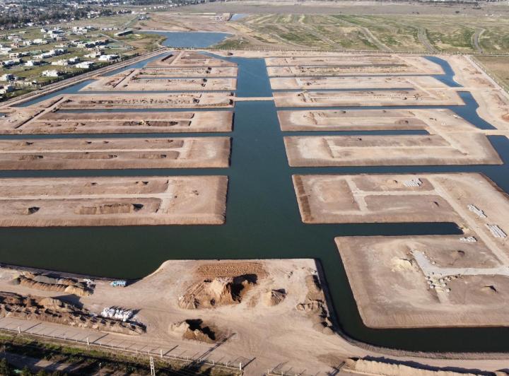 Venta Terreno 1055 m² Funes Lakes Canal Central, Santa Fe - Zonaprop