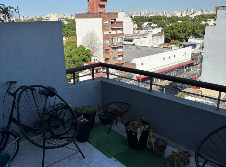 Loft 2 Ambientes, Ultimo Piso con Balcón Terraza, Villa del Parque ...