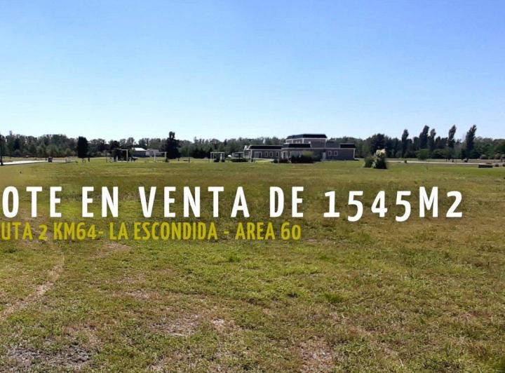 Lote en El Barrio La Escondida, Area 60, Gba Sur - Zonaprop