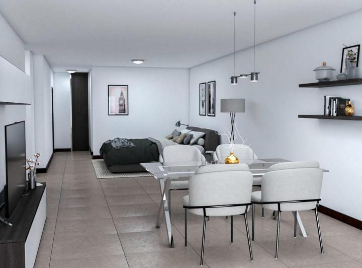 Monoambiente Externo con Balcón y Cocina Separada en Cafferata y Córdoba. Entrega en 2025 ...