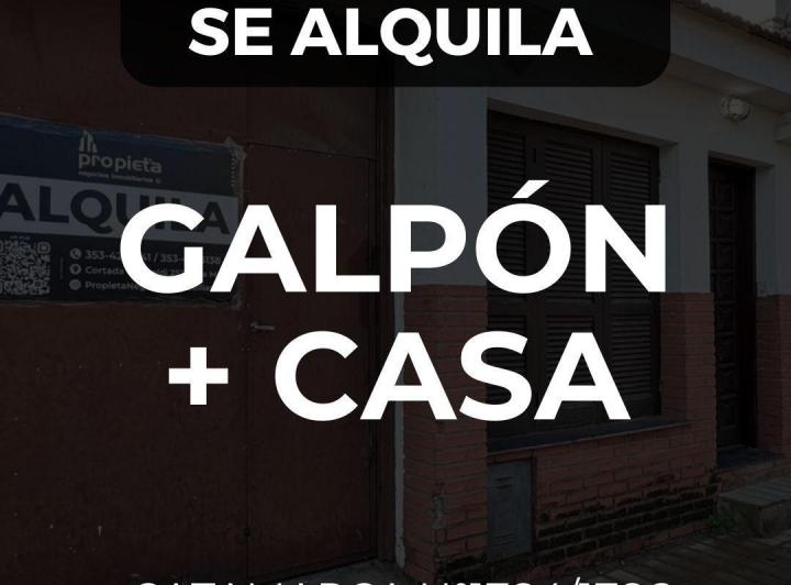 Se Alquila Galpon Más Casa, Córdoba - Zonaprop