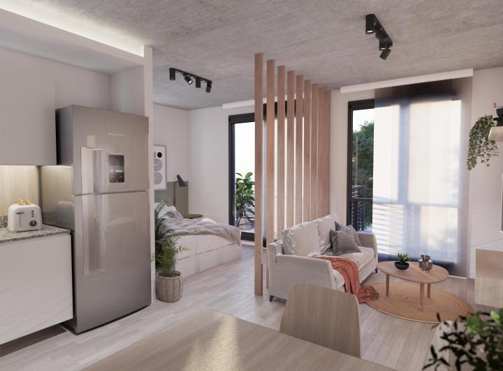 Departamento · 1 Ambientes · Thames 378 2c · Sup 40 m² · Entrega Marzo ...