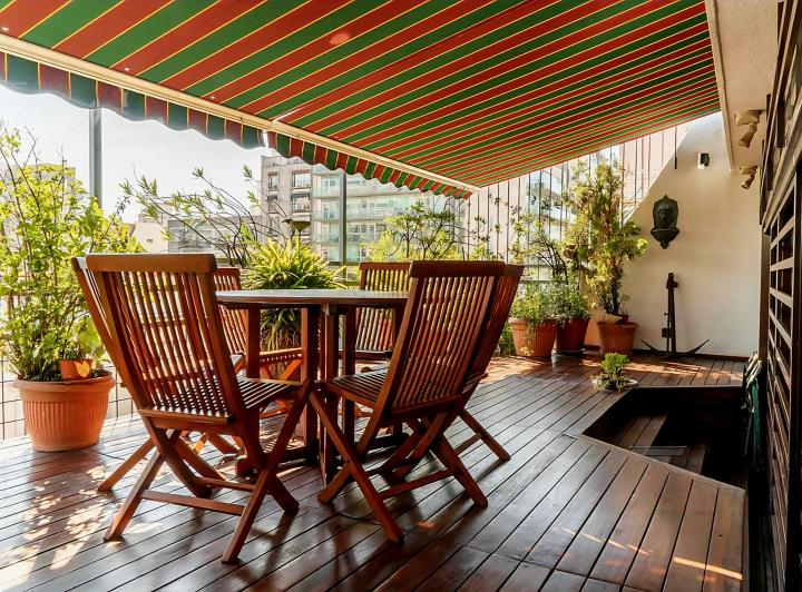 Recoleta/5 Amb/venta/duplex Tipo Casa/deck/luz/cochera, Capital Federal ...