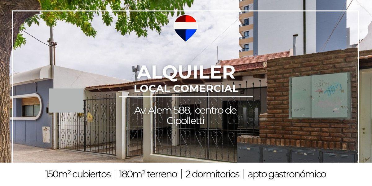 Alquiler Local Av Alem 588 Cipolletti Río Negro, Río Negro - Zonaprop